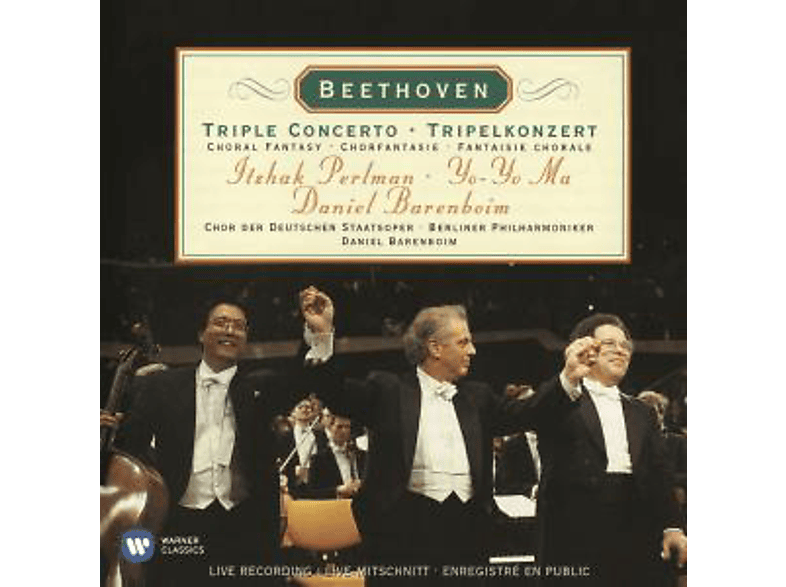 Itzhak Perlman, Yo-Yo Ma, Daniel Barenboim | Hármas Verseny, Karfantázia (CD) | MediaMarkt