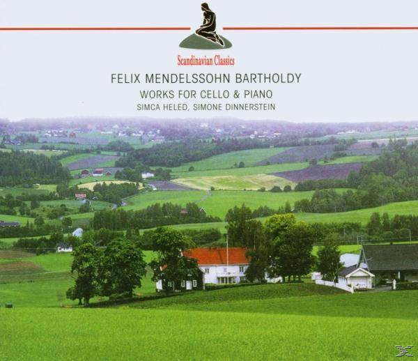 Simone Dinnerstein, Simca Heled | Works For Cello & Piano (Mendelssohn ...