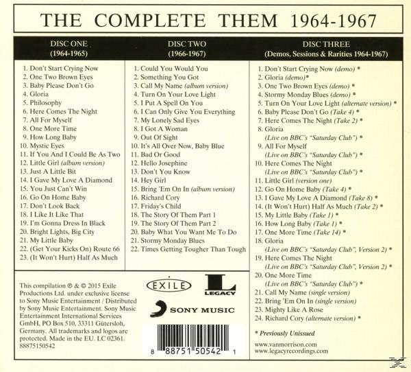 Them | Them - Complete Them (1964-1967) - (CD) Rock CDs - MediaMarkt