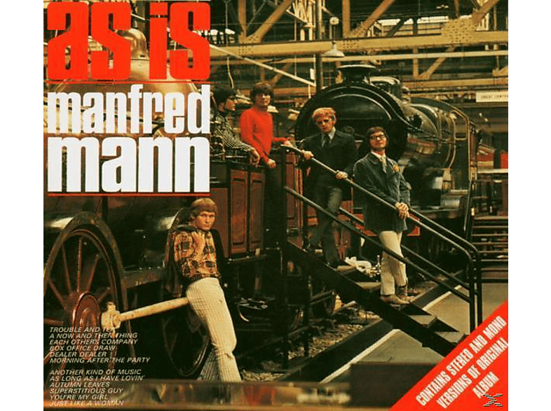 Manfred Mann | Manfred Mann - As Is (Mono & Stereo Version) - (CD) Rock ...