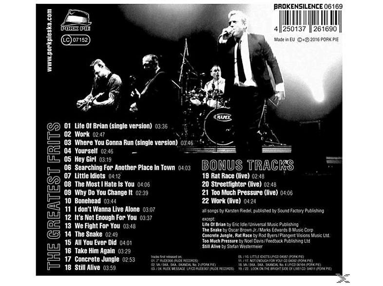 The Frits | The Frits - The Greatest Frits - (CD) Reggae & Weltmusik ...