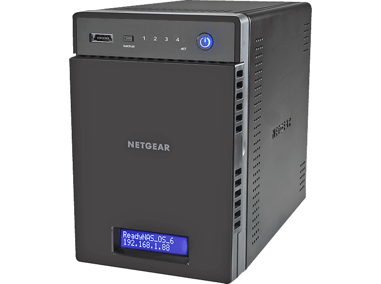NAS Cloud | Netgear ReadyNAS 104 4-Bay, SATA / SSD de 2,5 pulgadas o 3 ...