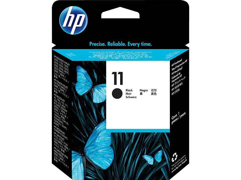 HP 11 Tintenpatrone Schwarz (C4810A) Tintenpatrone Schwarz C4810A ...