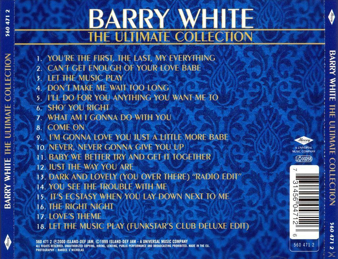 Barry White | The Ultimate Collection CD CD