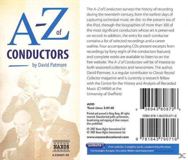David Patmore | A-Z Conductors - (CD + Buch) | MediaMarkt