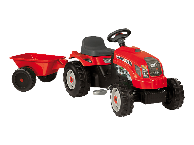 BIG GM Traktor mit Anhänger, Rot | MediaMarkt