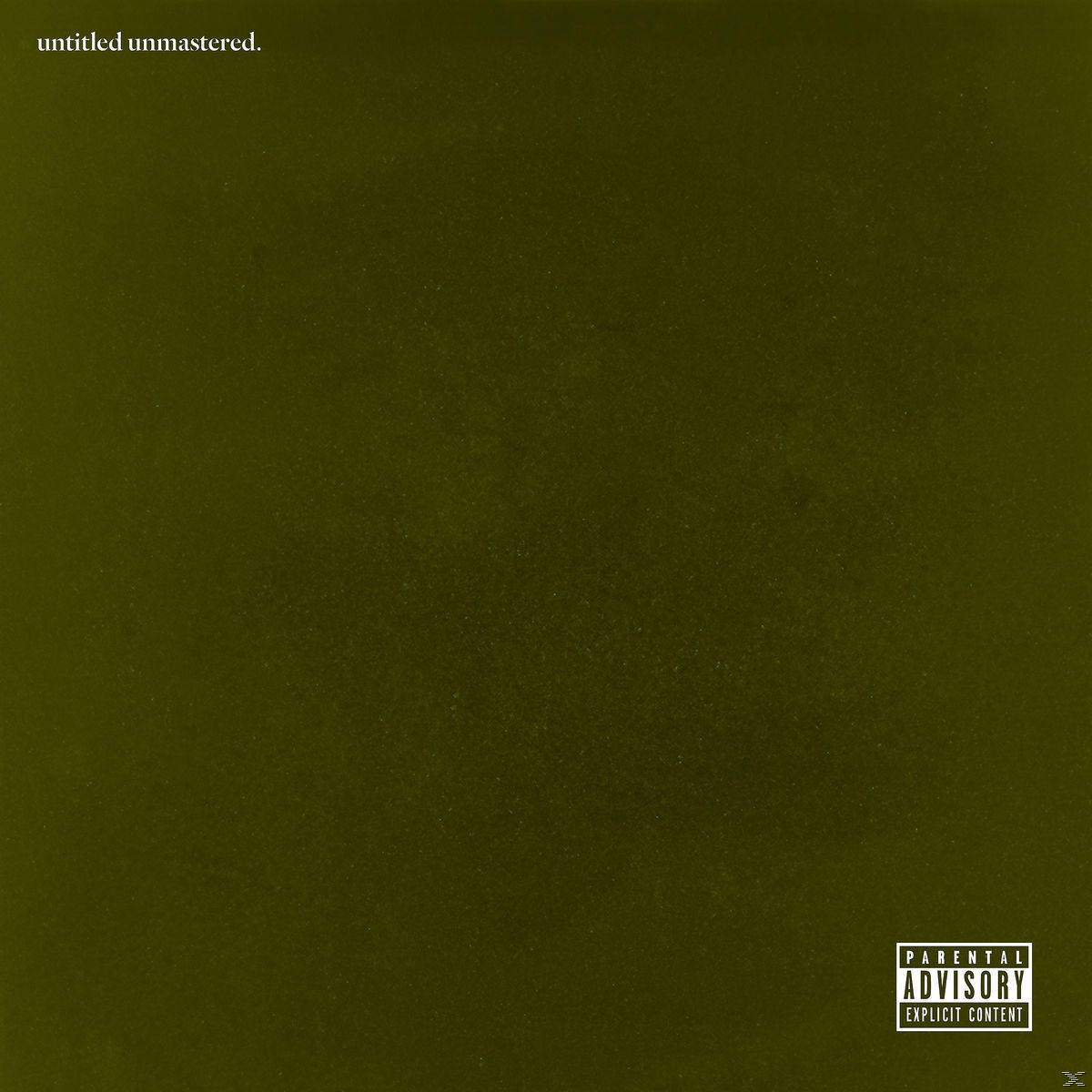 Kendrick Lamar | Untitled Unmastered CD CD