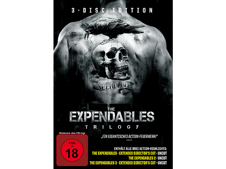The Expendables Trilogy DVD online kaufen | MediaMarkt