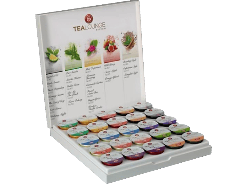 TEEKANNE 7154 Hochwertige Presenter-Box 25-tlg. Teekapseln (Teekanne ...
