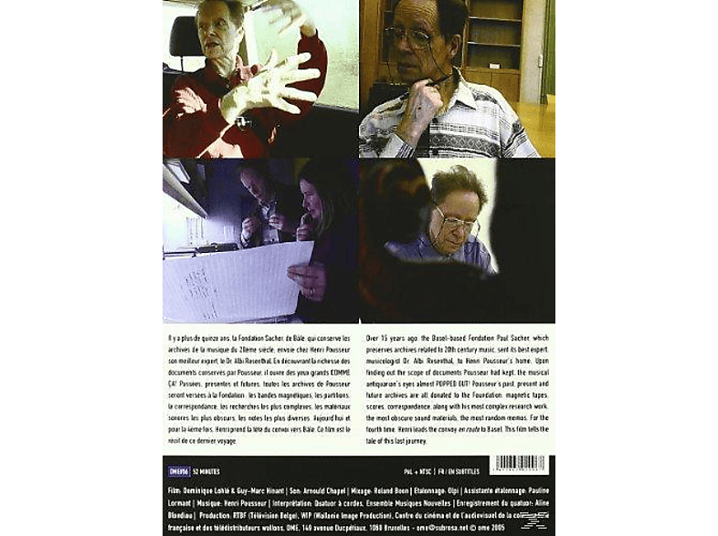 Henri Pousseur | Hommage Au Sauvage - A Portrait Of Henri Pousseur ...