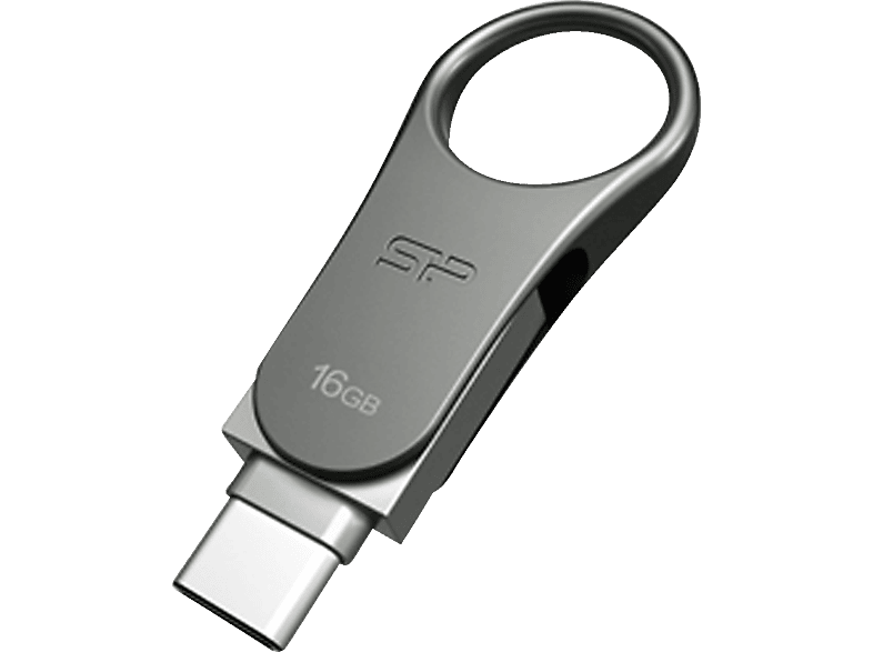 SILICON POWER C80 USB Stick, 16 GB, Silber USB Stick kaufen | SATURN