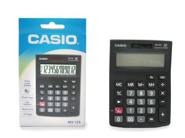 CASIO MX-12B-BK 12 Hane Masaüstü Hesap Makinesi Fiyat & Özellik ...