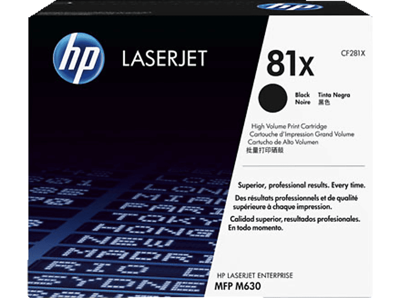HP 81X Toner Schwarz (CF281X) | MediaMarkt