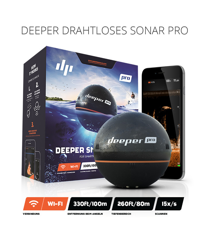 DEEPER Smart Sonar Pro $[-Navigationsgerät]$ | MediaMarkt