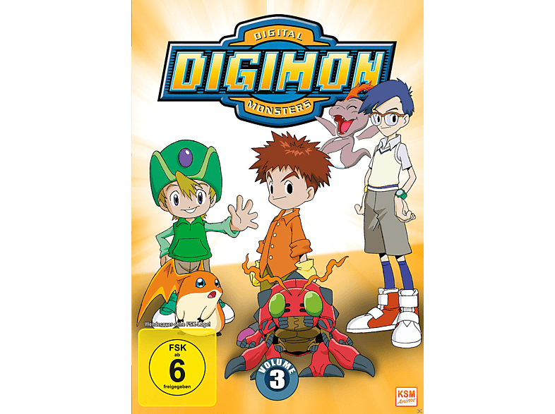 Digimon Adventure | Volume 3: Episode 37-54 DVD | SATURN