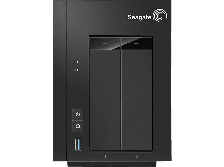 Unidad de Nas 4TB | Seagate STCT4000200 NAS 2-BAY, negro
