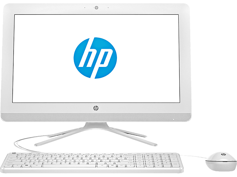 All in One | HP 20-C000NS, APU AMD E2-7110, 4GB RAM, AMD Radeon R2, Blanco