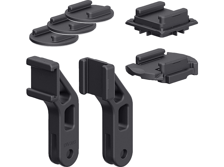 SP CONNECT Adhesive & Adapter Kit Halterungen, Schwarz | SATURN