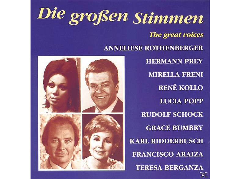VARIOUS | Die Grossen Stimmen - (CD) VARIOUS auf CD online kaufen | SATURN