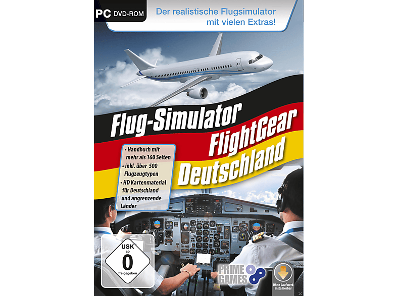 FLIGHTGEAR | FLUG SIMULATOR DEUTSCHLAND - [PC] PC Spiele für Kinder ...