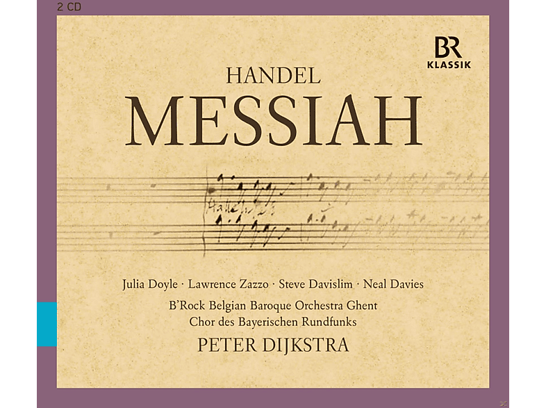 B'rock, Chor Des Baye, Peter Dijkstra | Messiah - (CD) B'rock, Chor Des ...