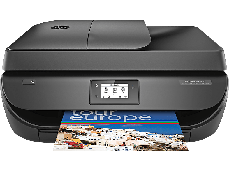 Impresora Multifunción- HP OfficeJet 4652, WiFi, USB | MediaMarkt