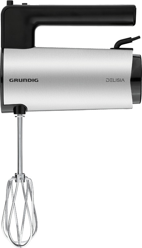 GRUNDIG HM 7680 Handmixer Edelstahl/Schwarz (700 Watt) Handmixer in ...