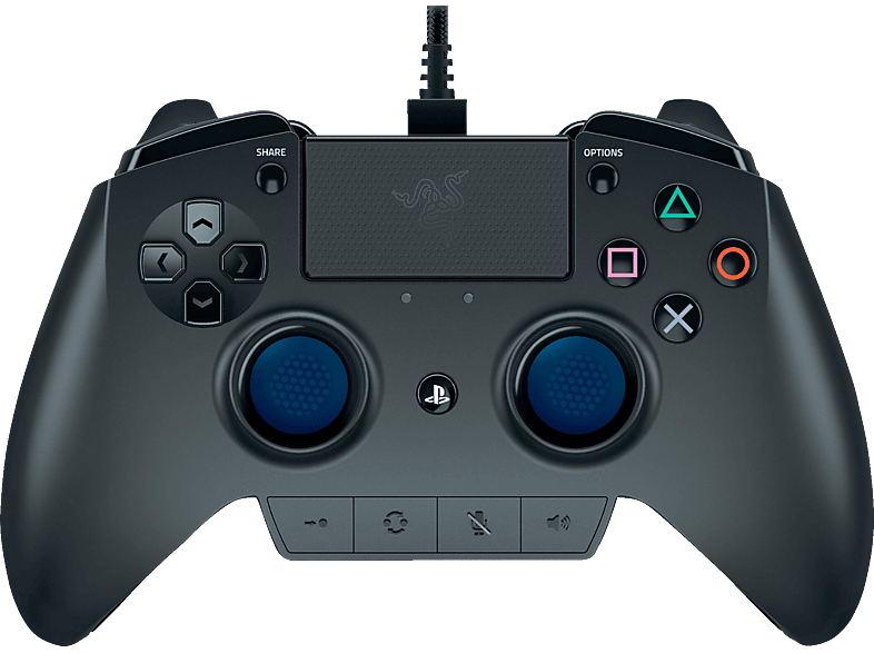 Mando | Razer Raiju, PC,PlayStation 4, Negro