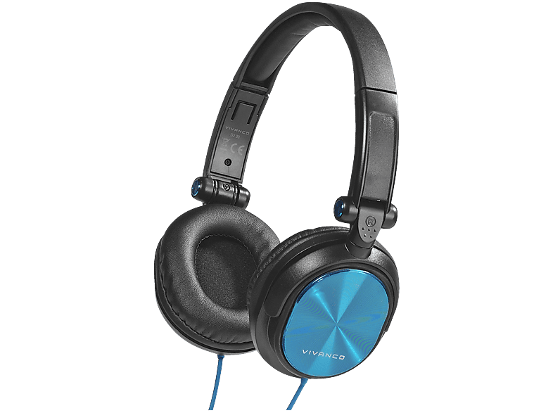 Auriculares | Vivanco DJ Stereo, Azul metálico | MediaMarkt
