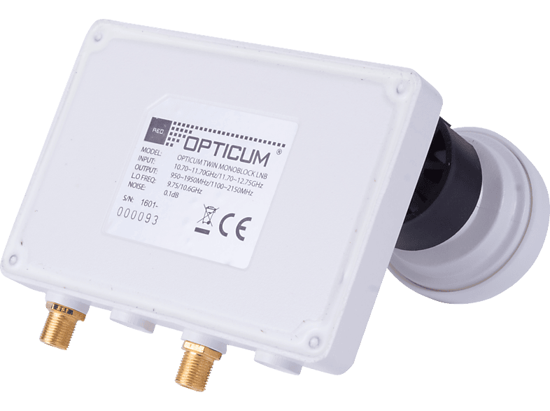 OPTICUM RED Monoblock Twin LNB LNB | MediaMarkt
