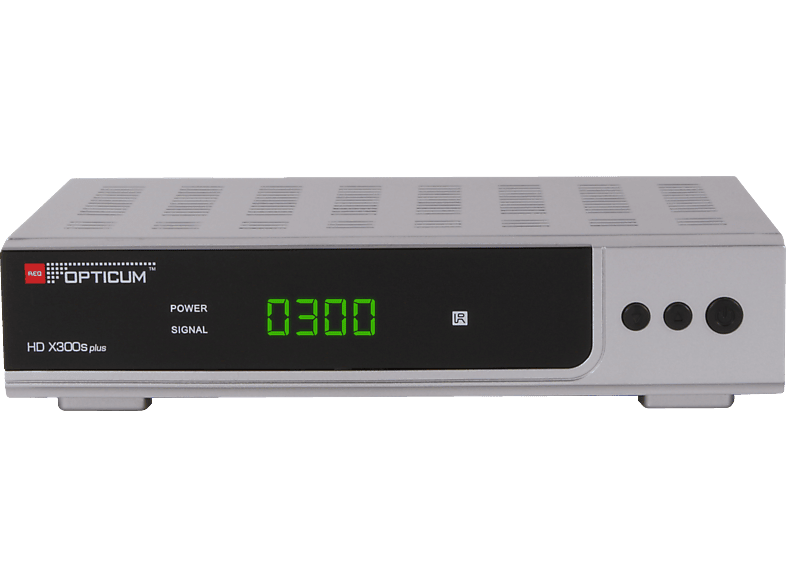 OPTICUM RED AX300s Plus Receiver (HDTV, DVB-S, DVB-S2, Silber) | MediaMarkt