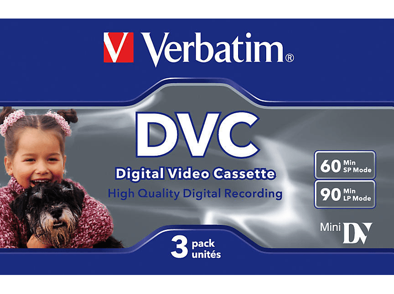 VERBATIM 47651 Mini DVC 60Min. 3er Pack | MediaMarkt