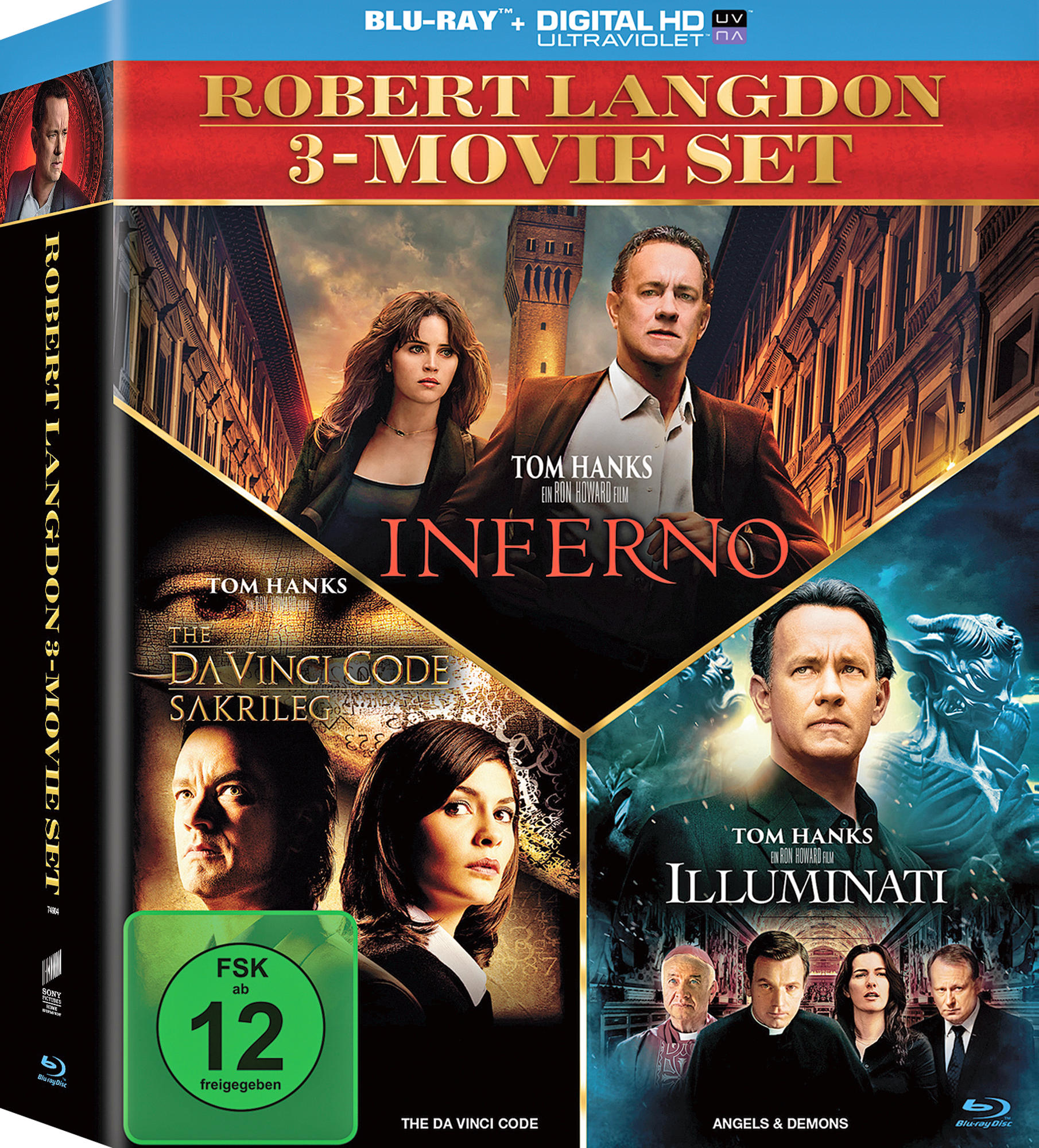 The Da Vinci Code | Sakrileg / Illuminati / Inferno Blu-ray online ...