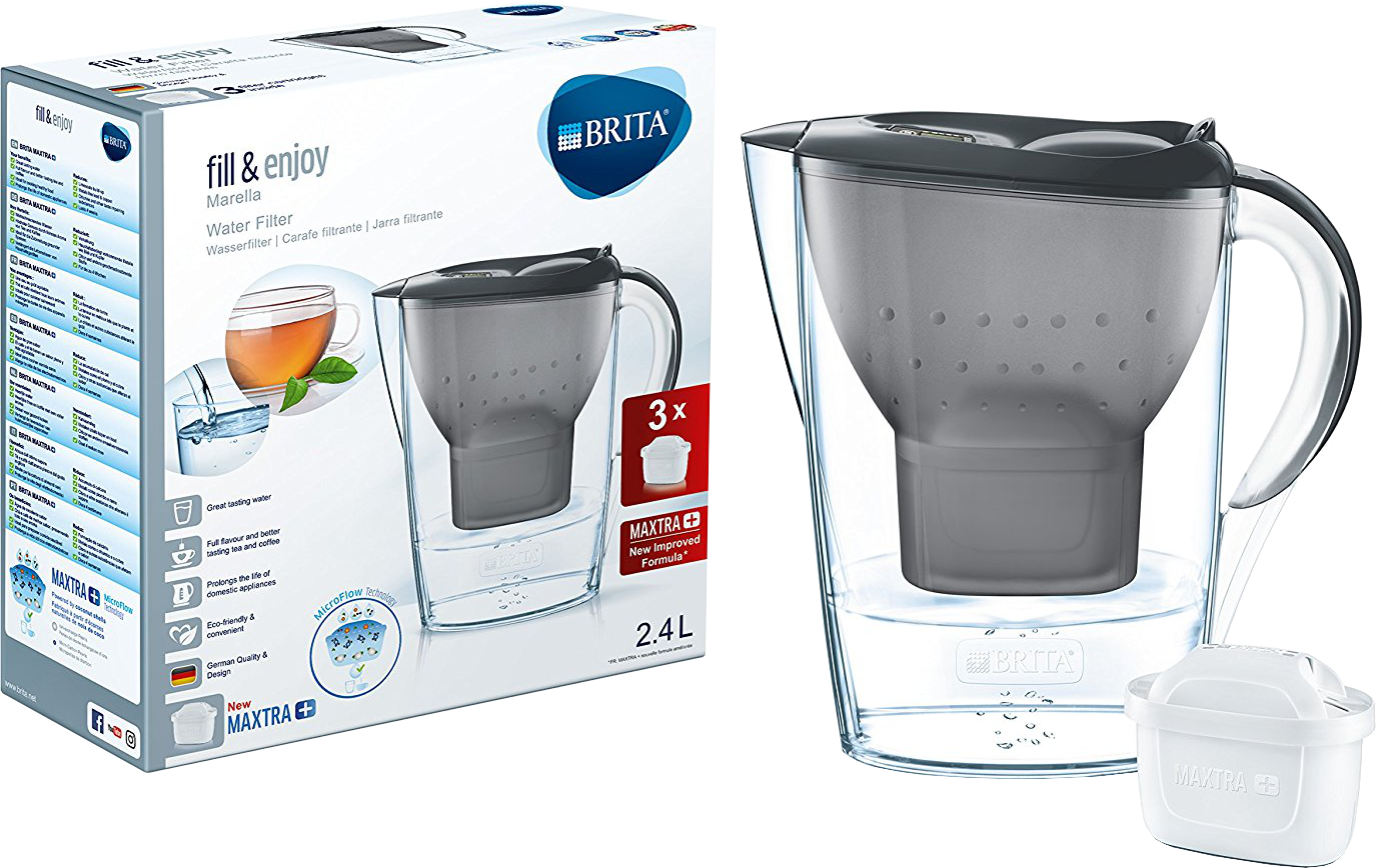 BRITA Marella Cool Grijs + Promopack | MediaMarkt