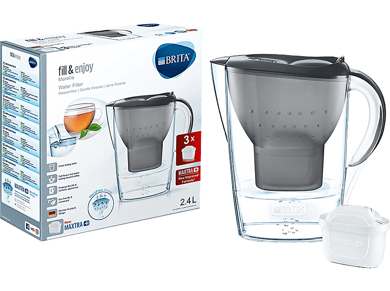 BRITA Marella Cool Grijs + Promopack kopen? | MediaMarkt
