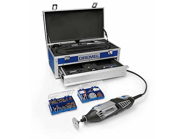 DREMEL F0134000KE 4000-6/128 Rotationswerkzeug , Grau/Blau ...