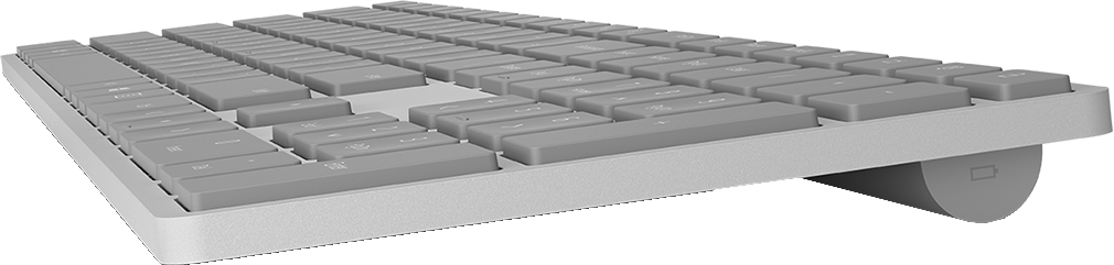 MICROSOFT HW Draadloos toetsenbord Surface Keyboard Gray AZERTY (WS-00006)