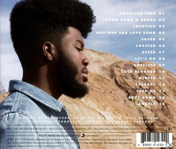 Khalid | AMERICAN TEEN - (CD) Khalid auf CD online kaufen | SATURN