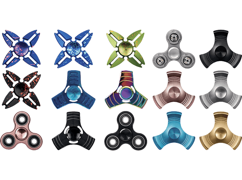 AK TRONIC Stress Spinner Deluxe Fidget Spinner | SATURN