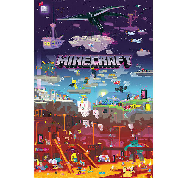 Minecraft Poster World Beyond online kaufen | MediaMarkt