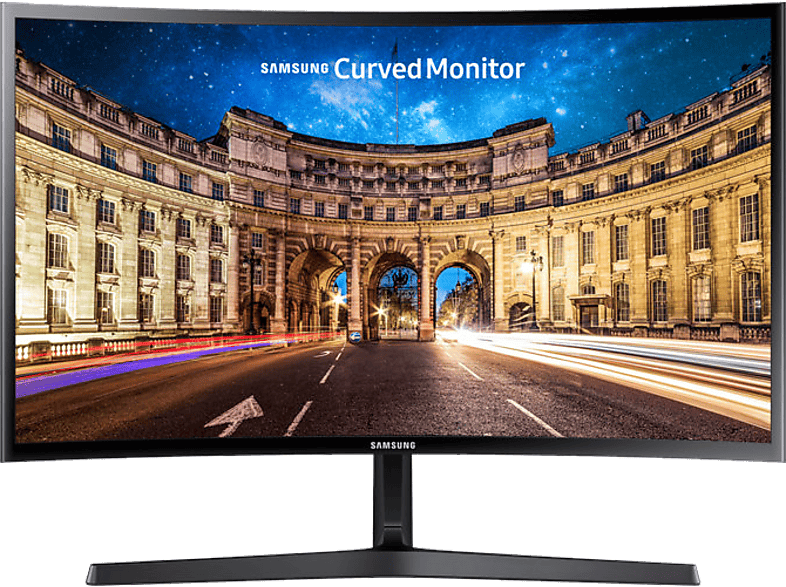 SAMSUNG C24F396FHR 24'' Ívelt FullHD 16:9 LED Monitor | MediaMarkt