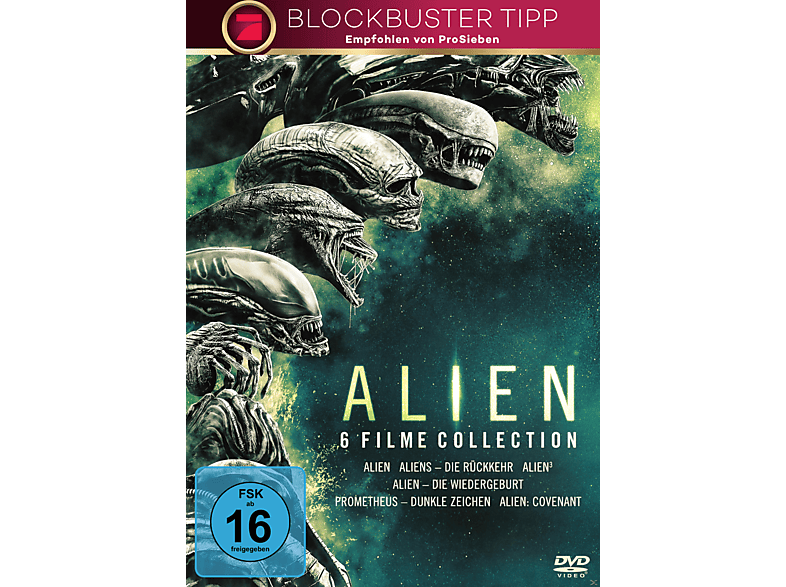 Alien 1-6 Collection DVD online kaufen | MediaMarkt