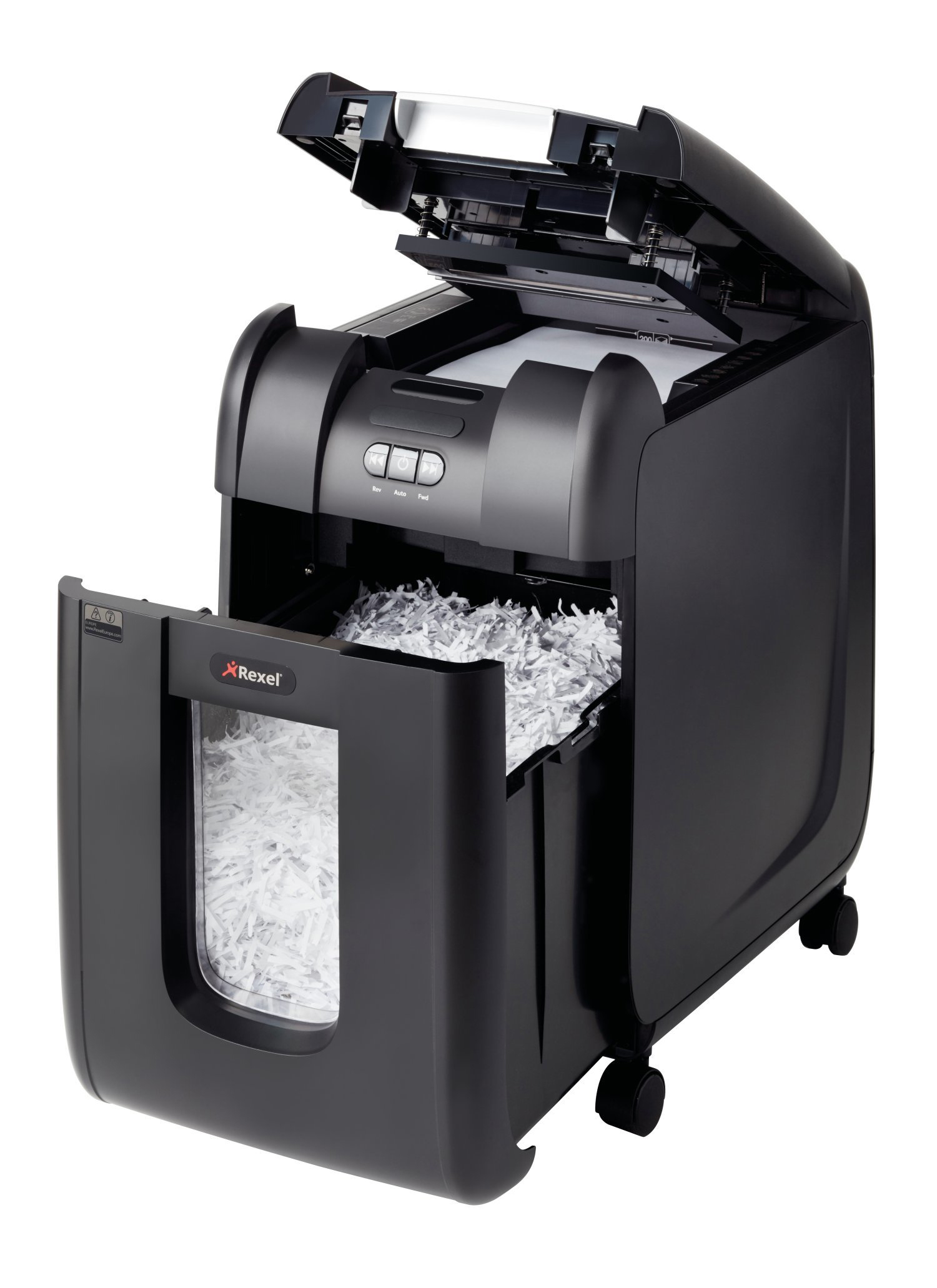 REXEL Auto+ 200X, Automatische Papierzuführung, Partikelschnitt ...