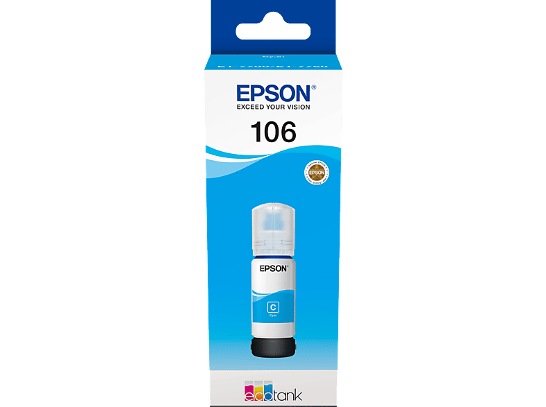 EPSON EcoTank Ink 106 Singelpack Cyaan kopen? | MediaMarkt