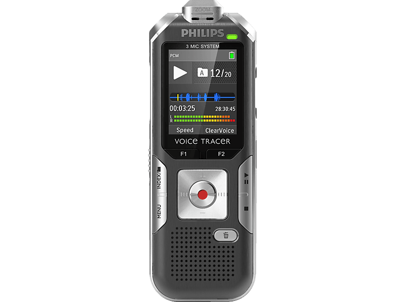 Grabadora de voz | Philips Voice Tracer DVT6010, 8GB