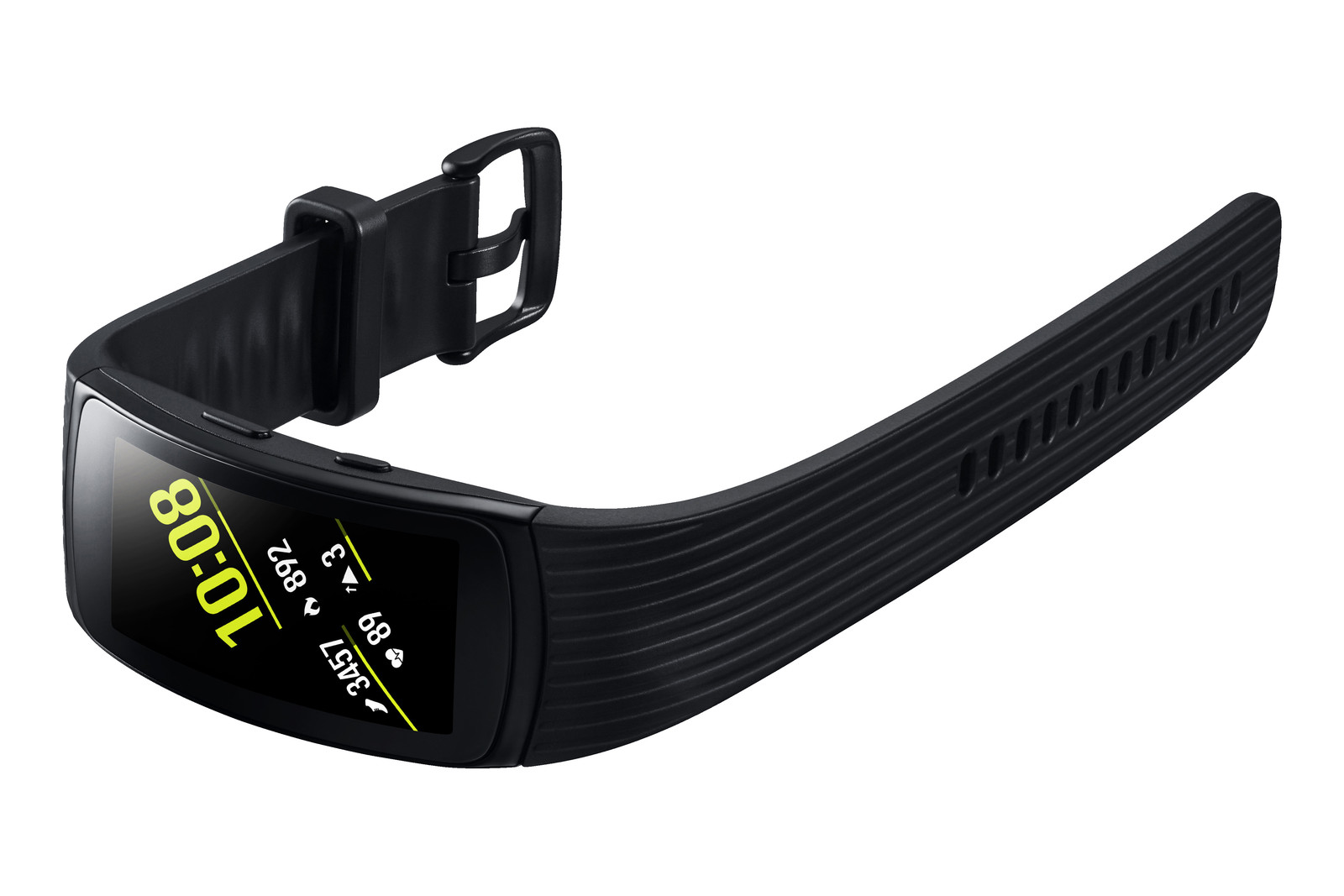 SAMSUNG Gear Fit 2 Pro Fitness Armband, Silikon, L, Schwarz | eBay