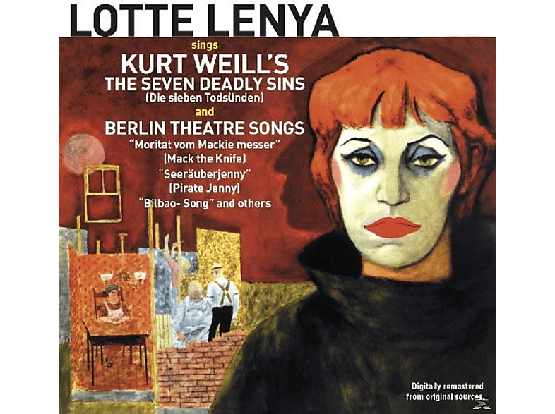 Lotte Lenya | Sings Kurt Weill's The Seven Deadly Sins & Berlin - (CD ...