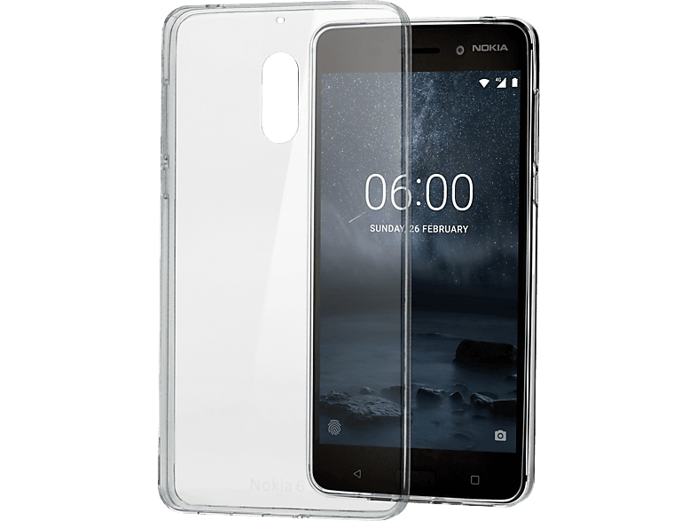 NOKIA Slim Crystal Cover CC-101, Backcover, Nokia, 6, Transparent ...