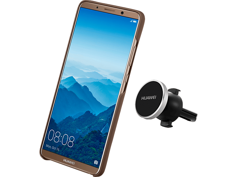 HUAWEI Navigation Car Kit, Backcover, Huawei, Mate 10 Pro, Braun ...