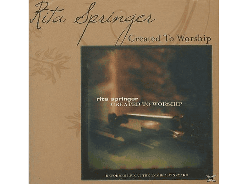 Springer, Rita | Springer, Rita - Created To Worship - (CD) Rock CDs ...